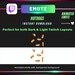 ANIMATED Raining Hot Dogs Emote for Twitch, Streamer, Gaming, Streaming ...