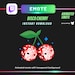 ANIMATED Disco Ball Cherry Emote for Twitch, Streamer, Streaming ...