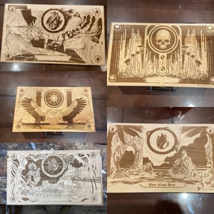 5 Deck Mat Box TCG Carrying Case MTG / Pokémon / Yu-gi-oh - Etsy