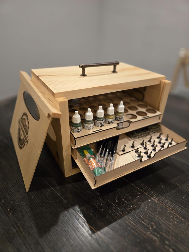 Modeling Paint & Supply Case - Etsy
