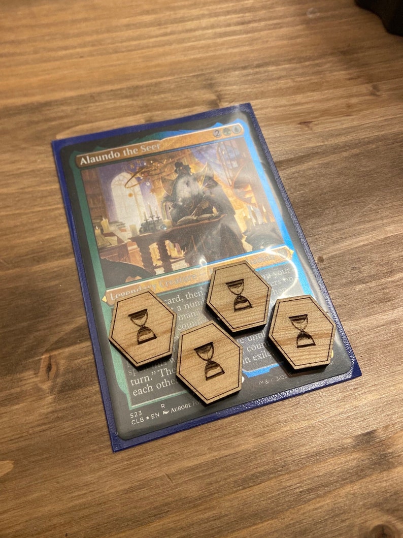 Custom Mtg/board Game Time Counters - Etsy