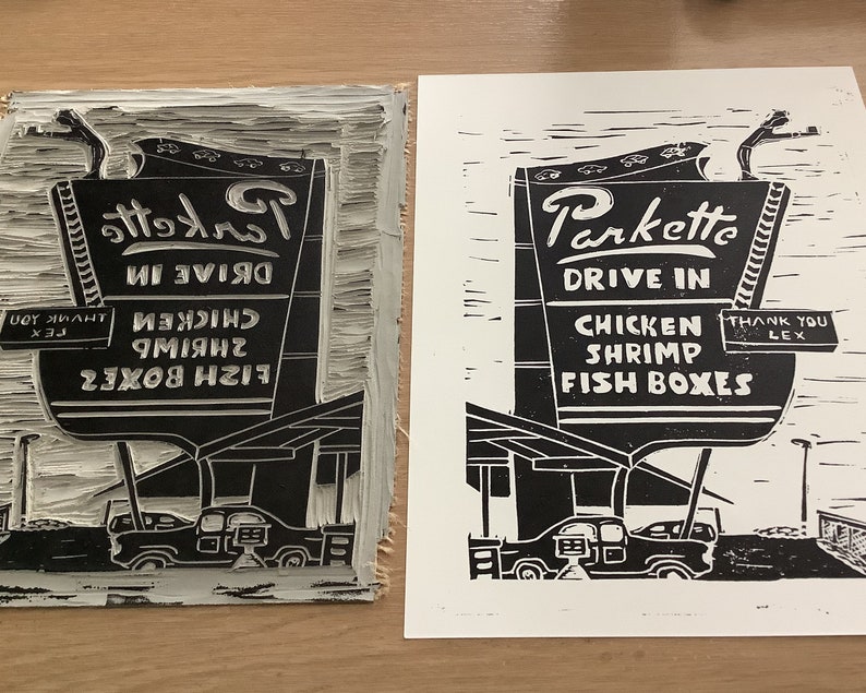 Parkette Drive-in - Etsy