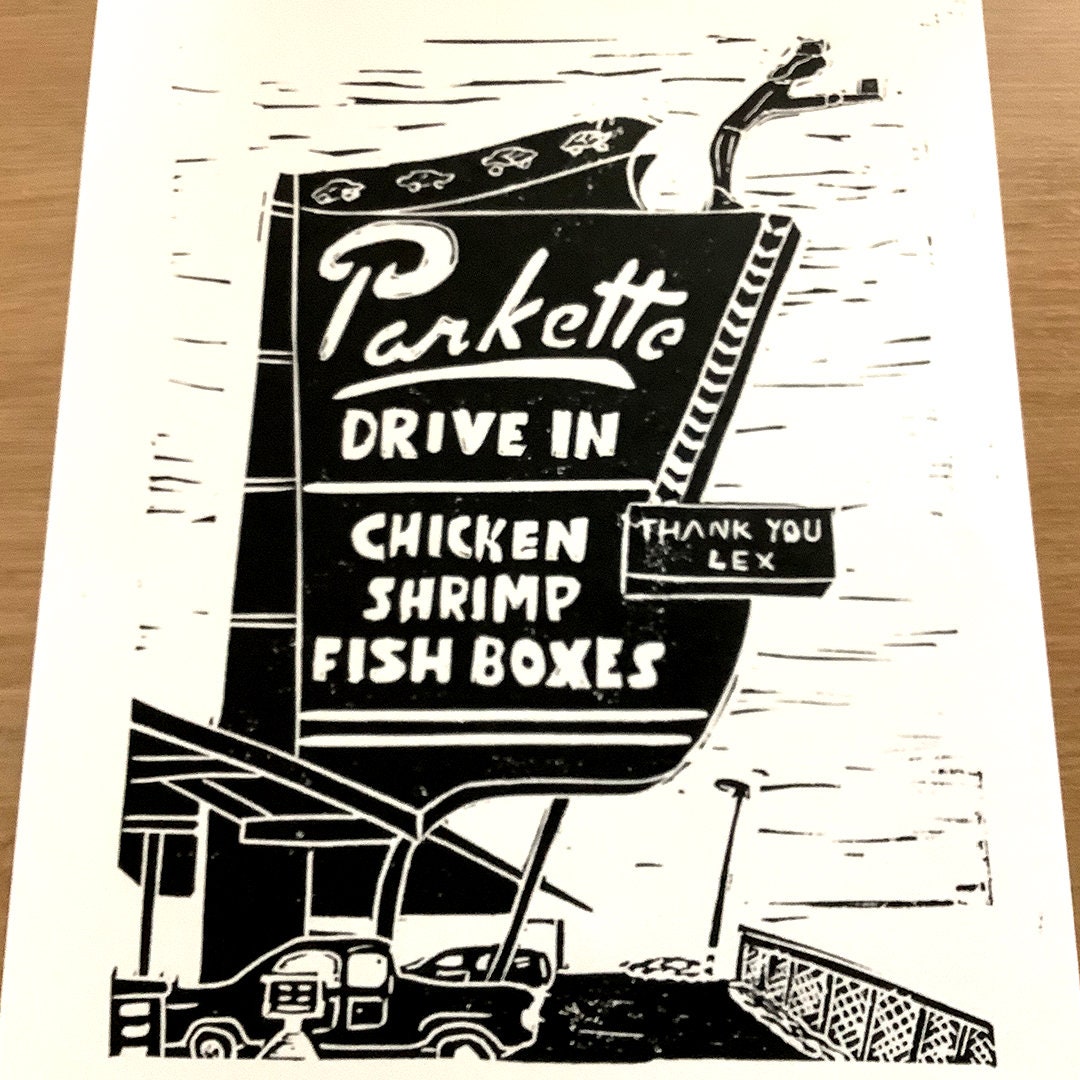 Parkette Drive-in - Etsy