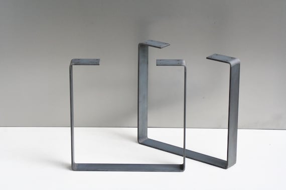 Metal Coffee Table Legs set of 2 Steel Bench Legs Steel - Etsy