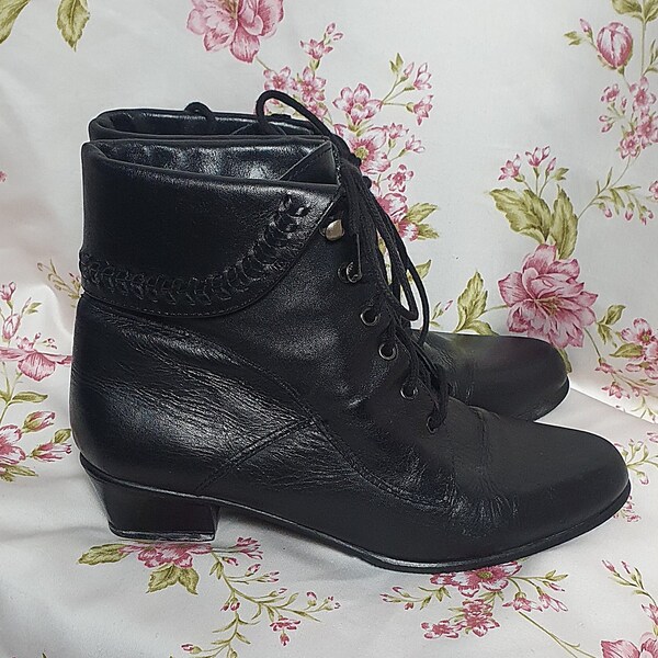 Lace up Booties - Etsy