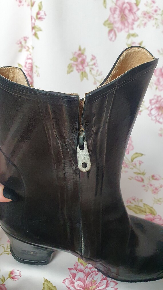 Original 1930s 1940s rain overshoes rubber galoshes T… - Gem