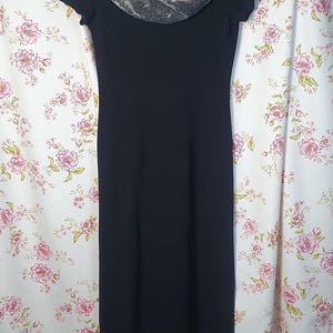 Slinky 30s Style Mermaid Body Hugging Open Cowl Neckline Silver ...