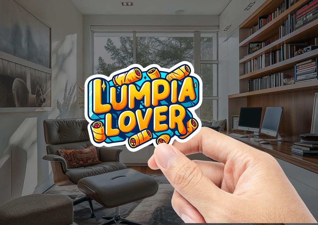 Lumpia Lover Sticker: Funny Filipino Foodie Gift - Etsy