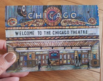 Chicago Card | Etsy