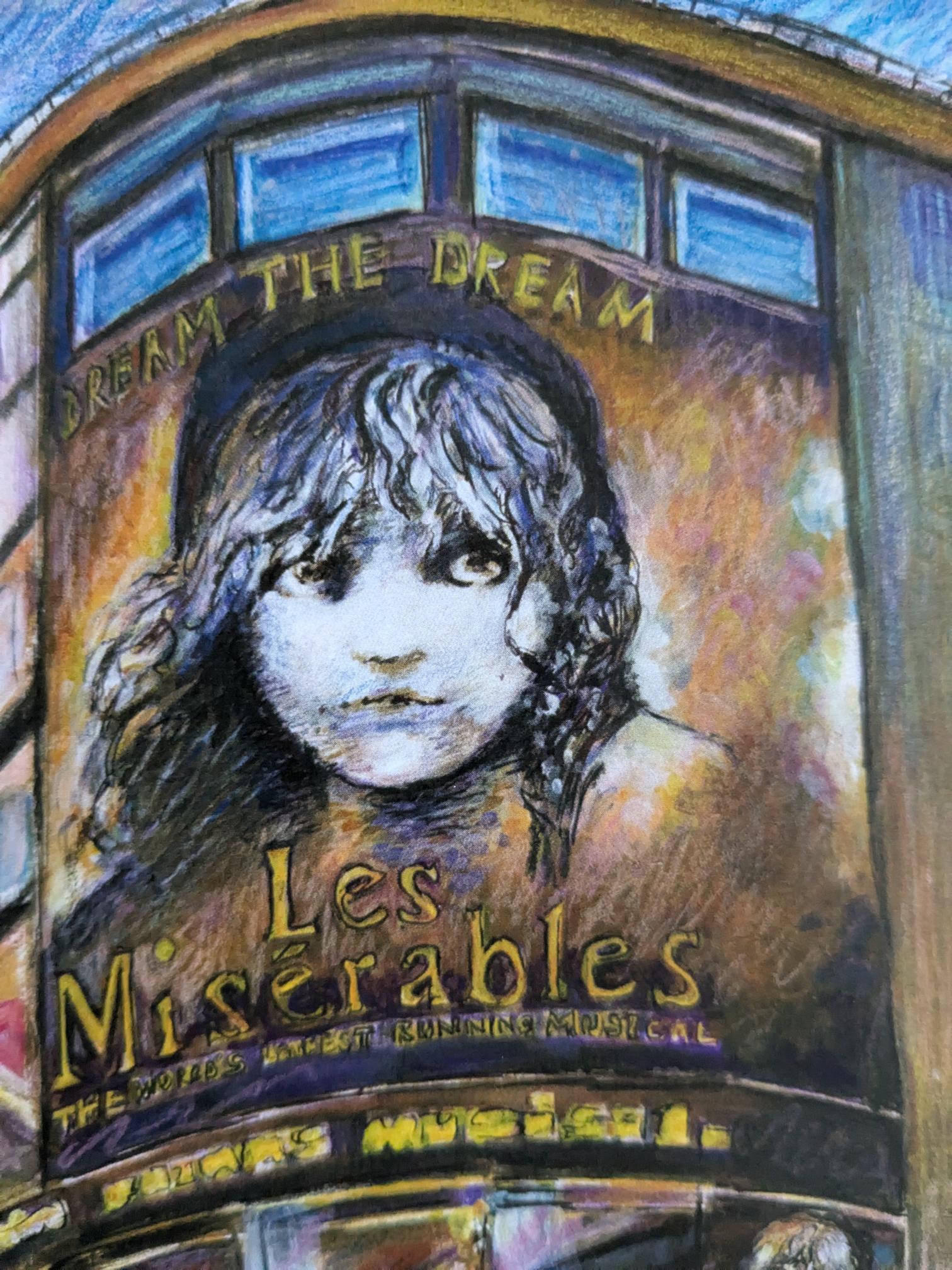 Printable Artwork of the Les Miserables Theatre Frontage, London - Etsy