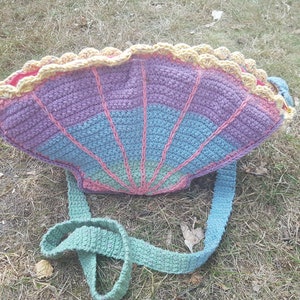 Crochet Seashell Bags small and Large Patterns Included - Etsy