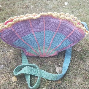 Crochet Seashell Bags small and Large Patterns Included - Etsy