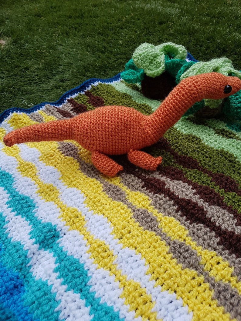 Daisy the Diplodocus Crochet Pattern - Etsy