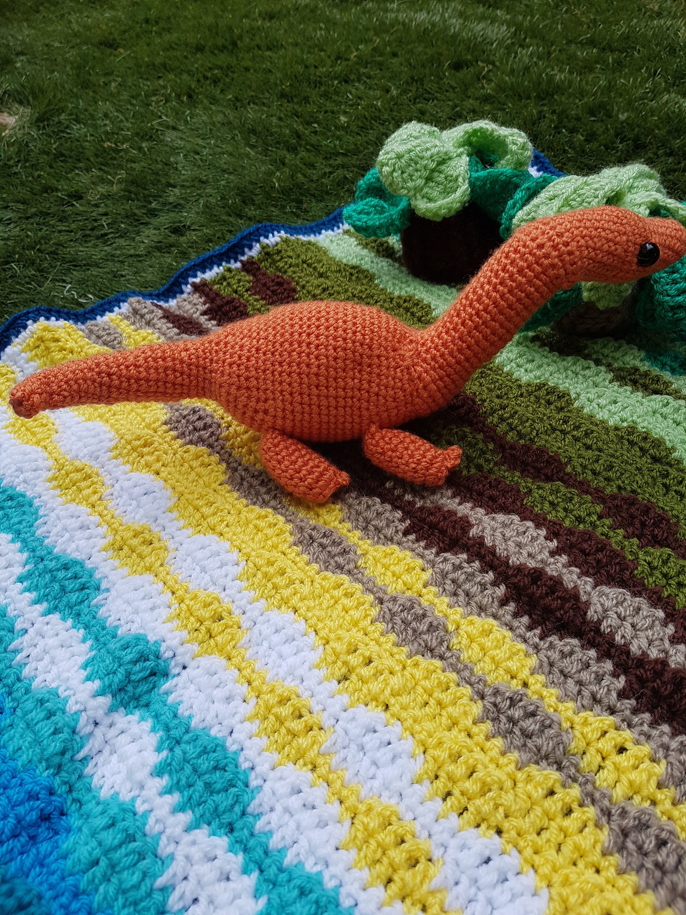 Daisy the Diplodocus Crochet Pattern - Etsy