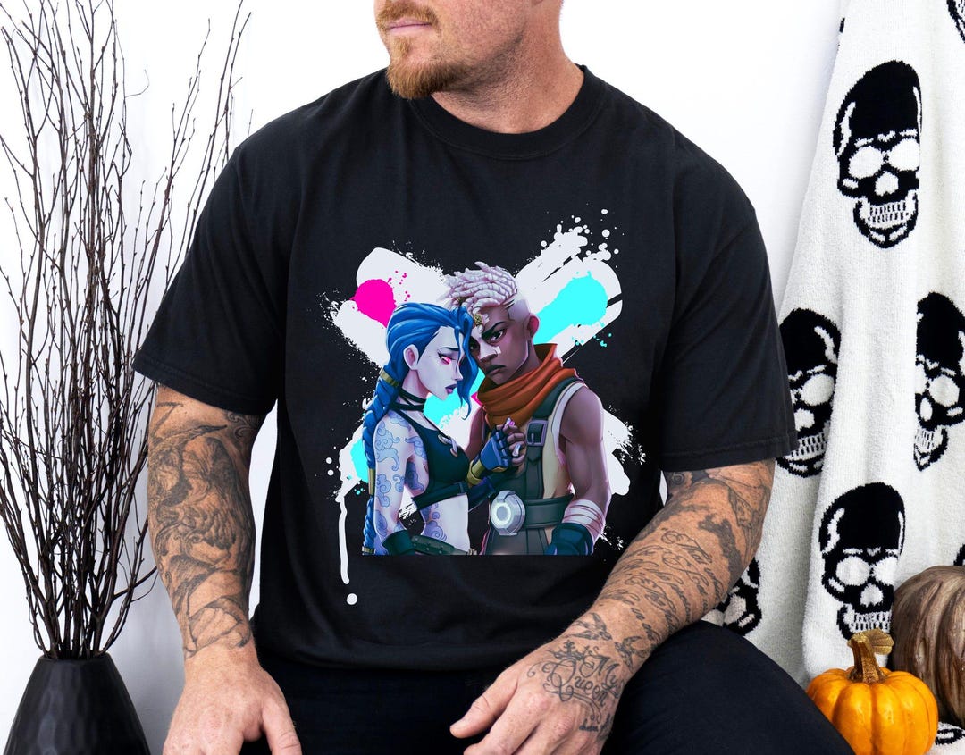 Champion Jinx Ekko Shirt Zaun Сharacters Shirt Jinx Inspired Unisex ...