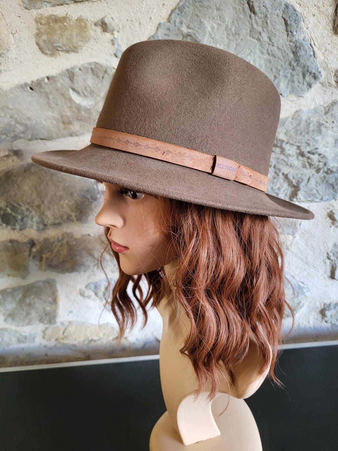 Stetson Hat, Vintage Stetson Sedona Size L 59cm, Made in USA - Etsy