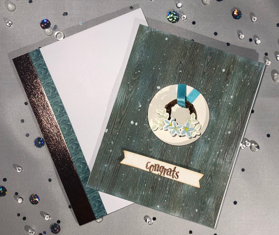 Congratulations Card, Handmade Card, Handmade Congratulations Card ...