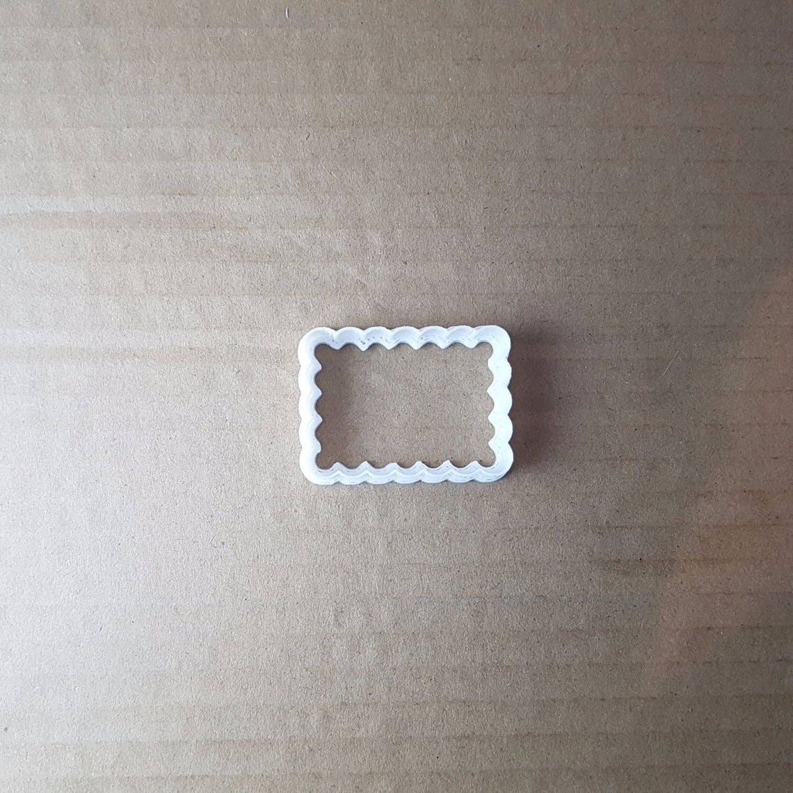 Rectangle Plaque Frame Shape Cookie Cutter Dough Biscuit | Etsy