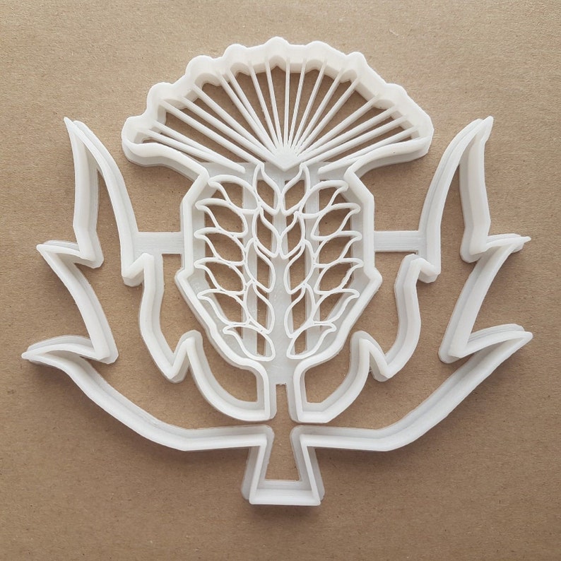 Thistle Flower Plant Shape Cookie Cutter Dough Biscuit Pastry | Etsy