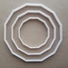 Dodecagon Twelve Side Polygon Shape Cookie Cutter Dough Biscuit Fondant ...