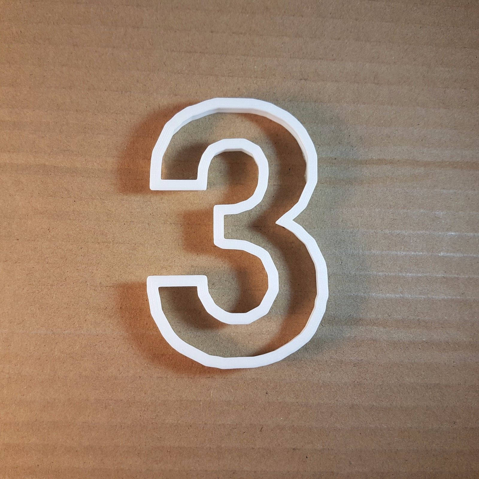 Three 3 Number Digit Shape Cookie Cutter Dough Biscuit Pastry | Etsy