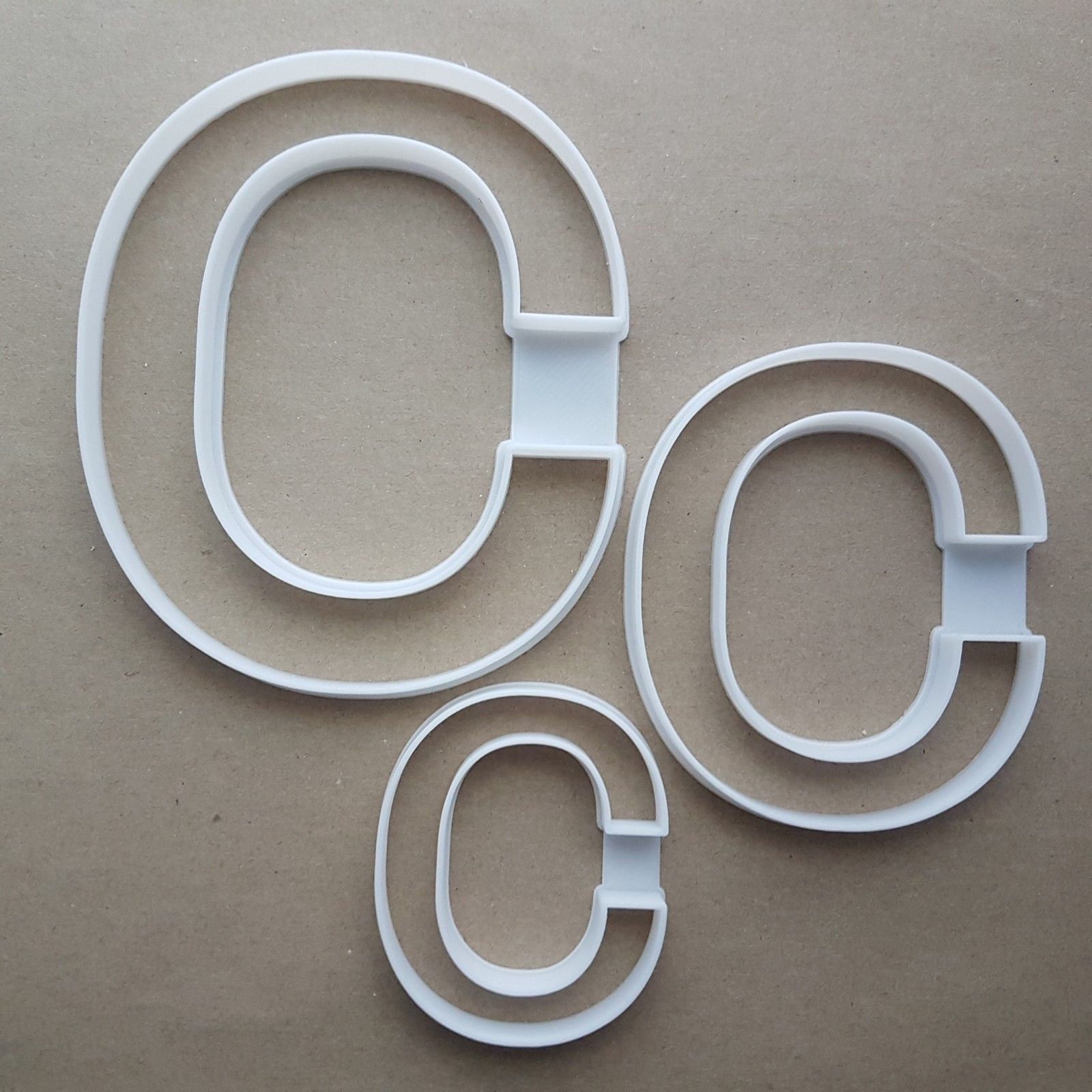 Alphabet Letter C Upper Shape Cookie Cutter Dough Biscuit Pastry ...