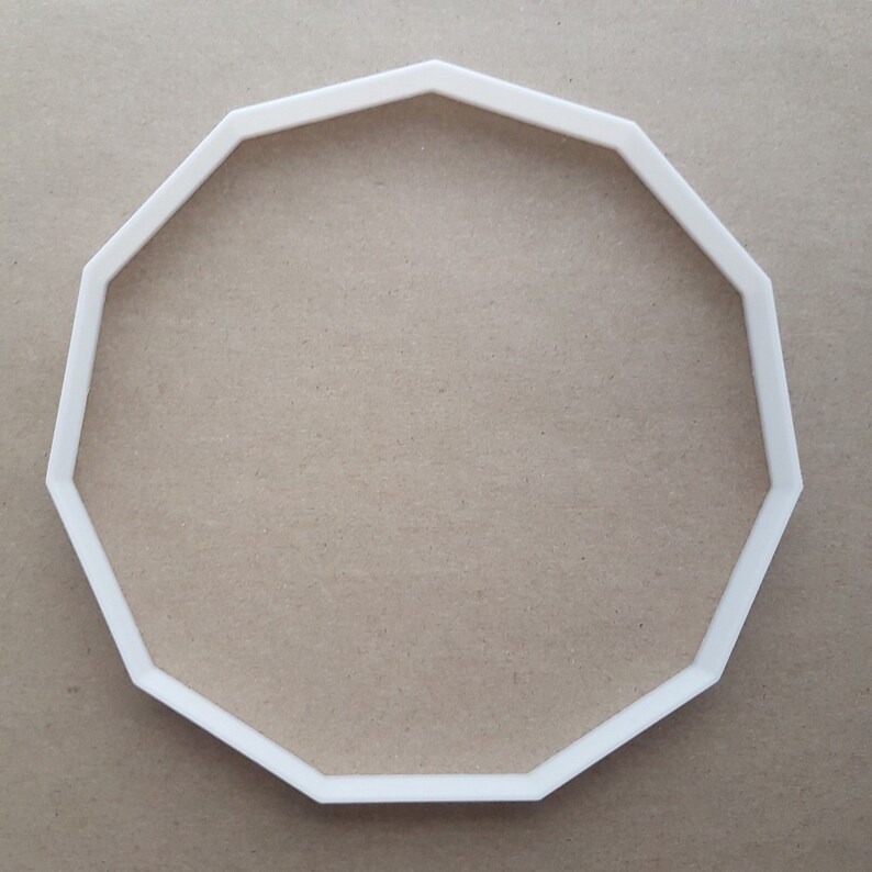 Hendecagon Eleven Side Polygon Shape Cookie Cutter Dough | Etsy