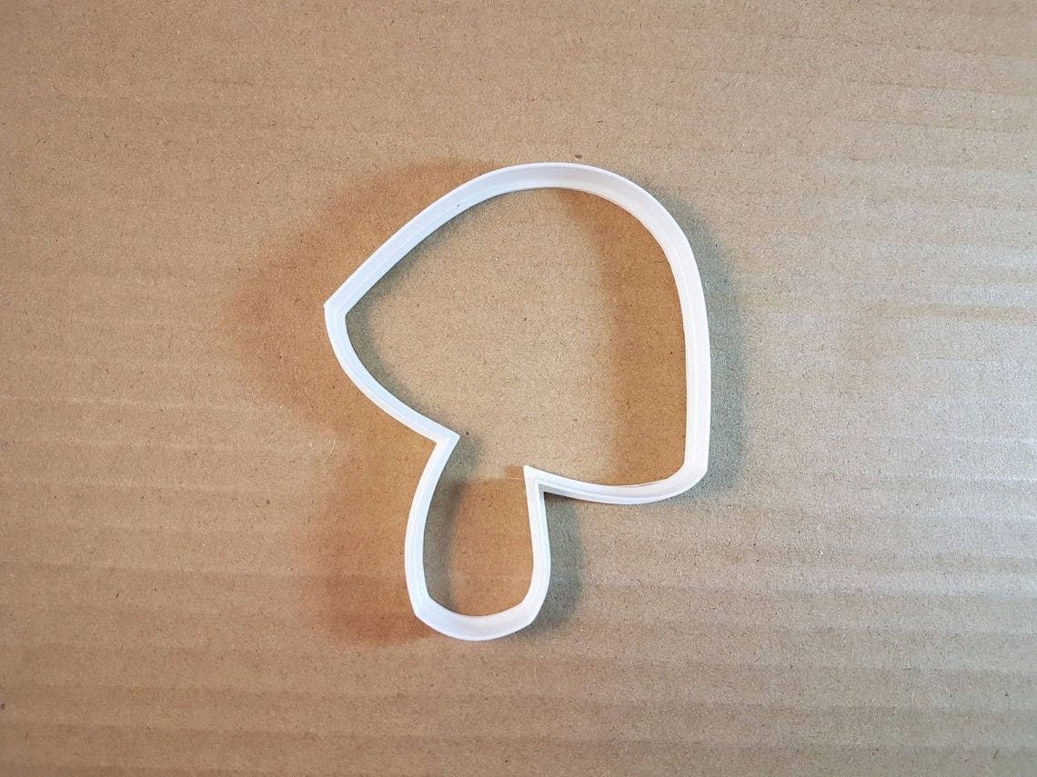 Toadstool Mushroom Mario Shape Cookie Cutter Dough Biscuit Pastry ...