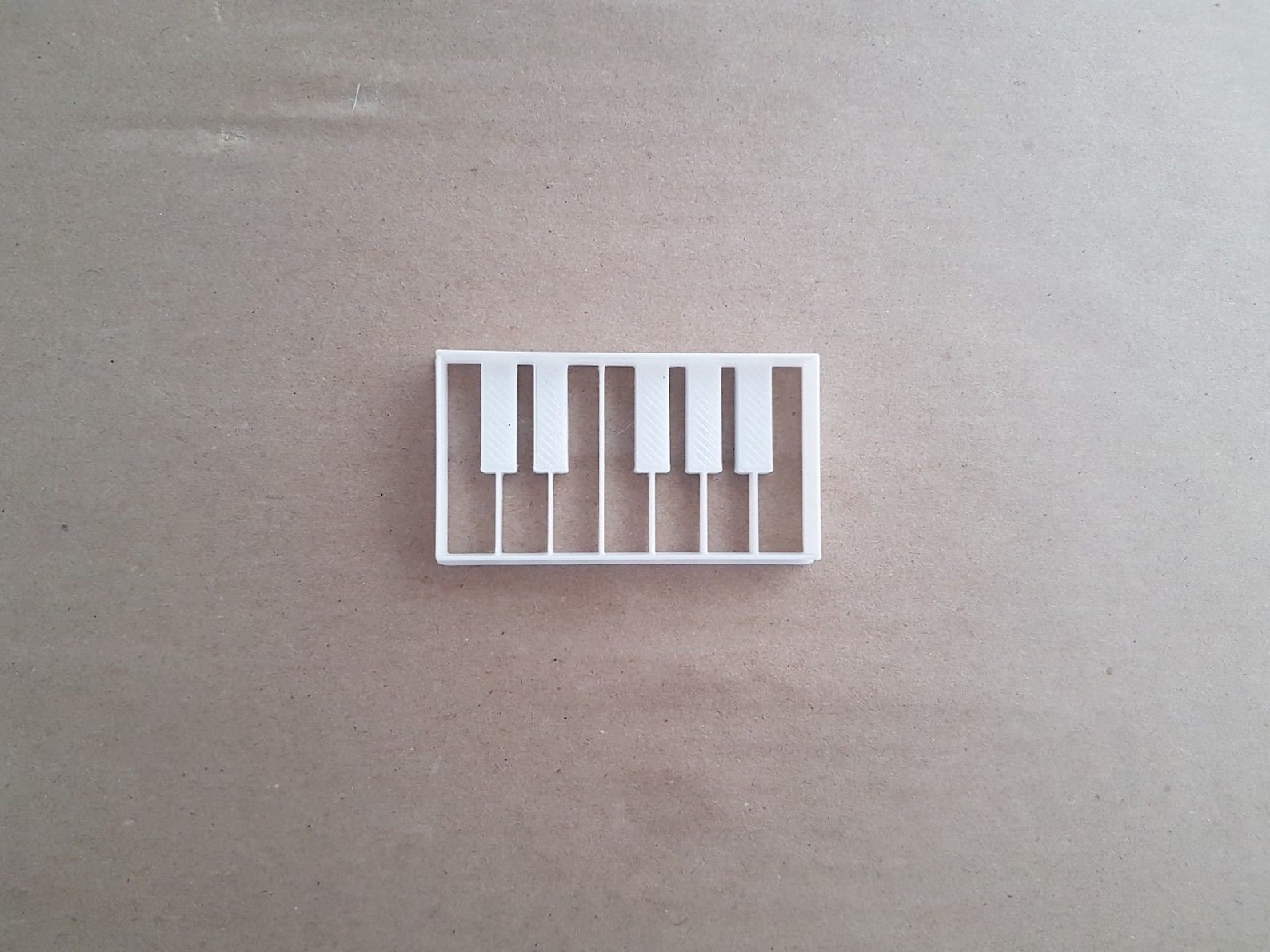 Keyboard Piano Instrument Shape Cookie Cutter Dough Biscuit Pastry ...