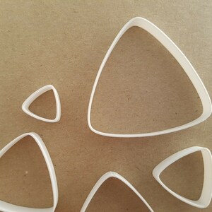 Triangle With Rounded Corners Shape Mini Fondant Cutter Small ...