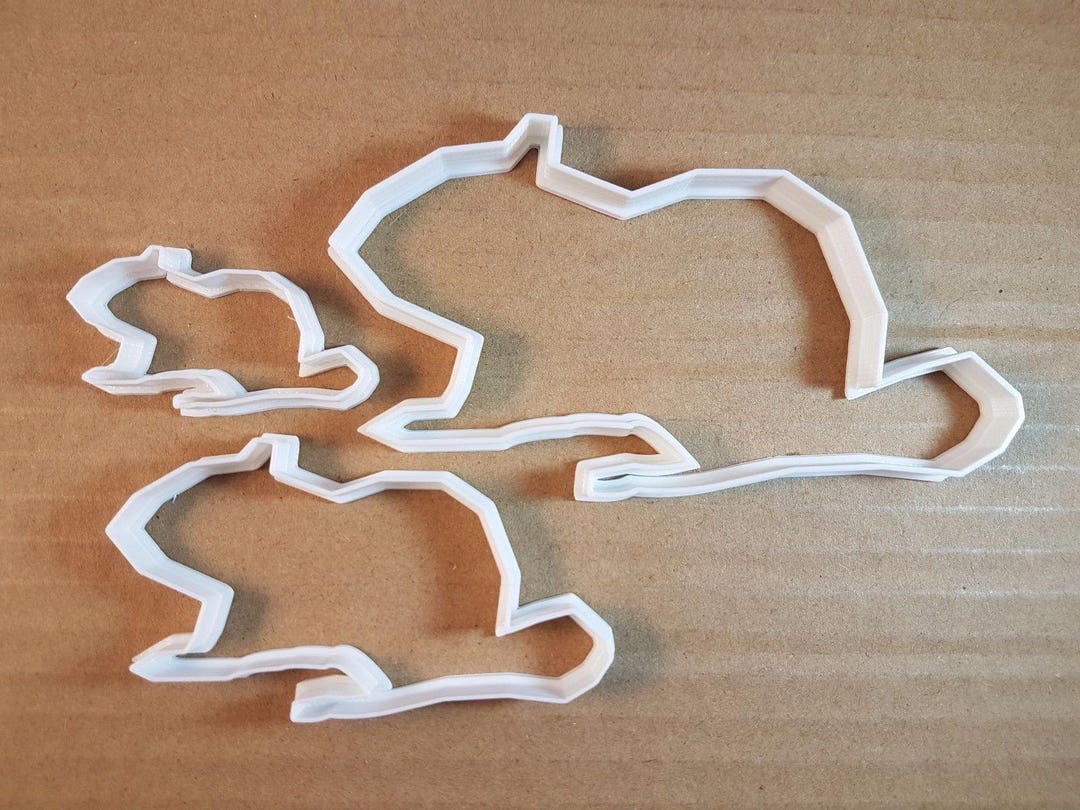 Beaver Gopher Rodent Dam Shape Cookie Cutter Animal Biscuit Pastry ...