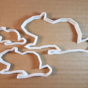 Beaver Gopher Rodent Dam Shape Cookie Cutter Animal Biscuit Pastry ...