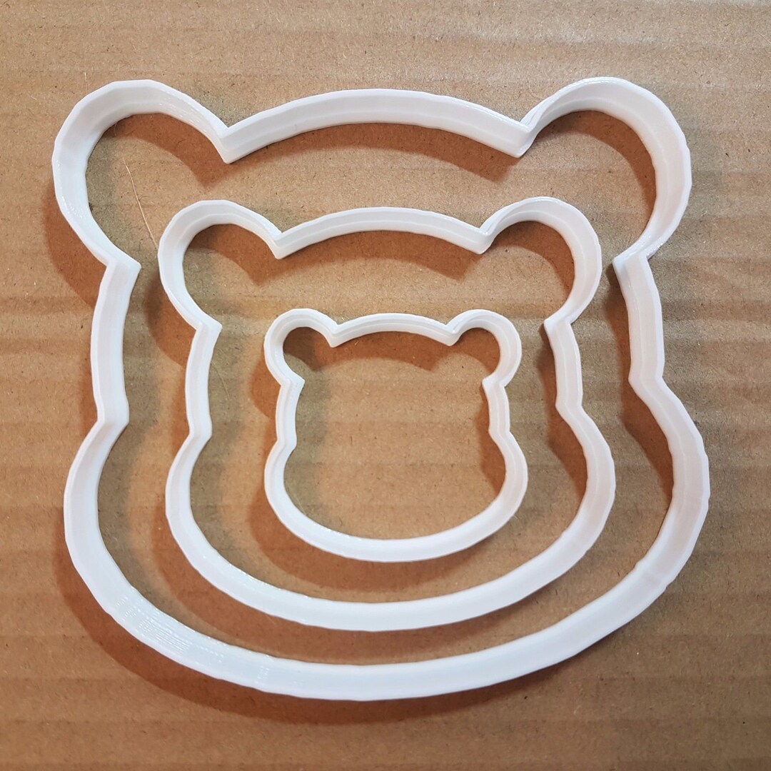 Hippo Hippopotamus Bear Shape Cookie Cutter Animal Biscuit Pastry ...