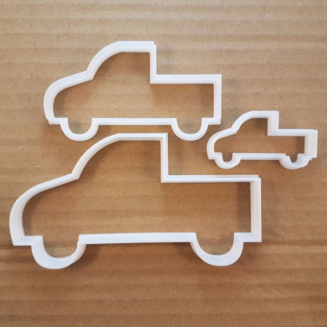 Truck Pick up Ute Shape Cookie Cutter Dough Biscuit Pastry Fondant ...