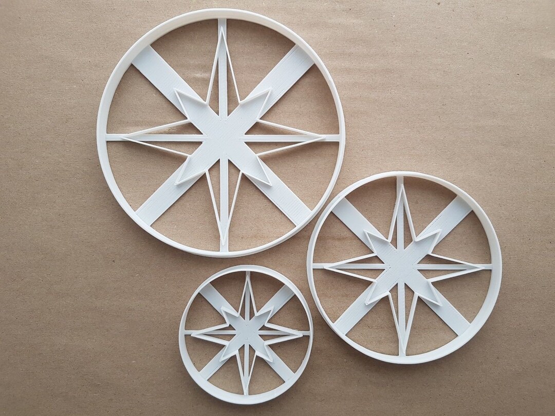 North Star Nativity Christmas Shape Cookie Cutter Dough Biscuit Fondant ...