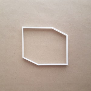 Cube Cuboid Box Shape Cookie Cutter Dough Biscuit Pastry Fondant Sharp ...