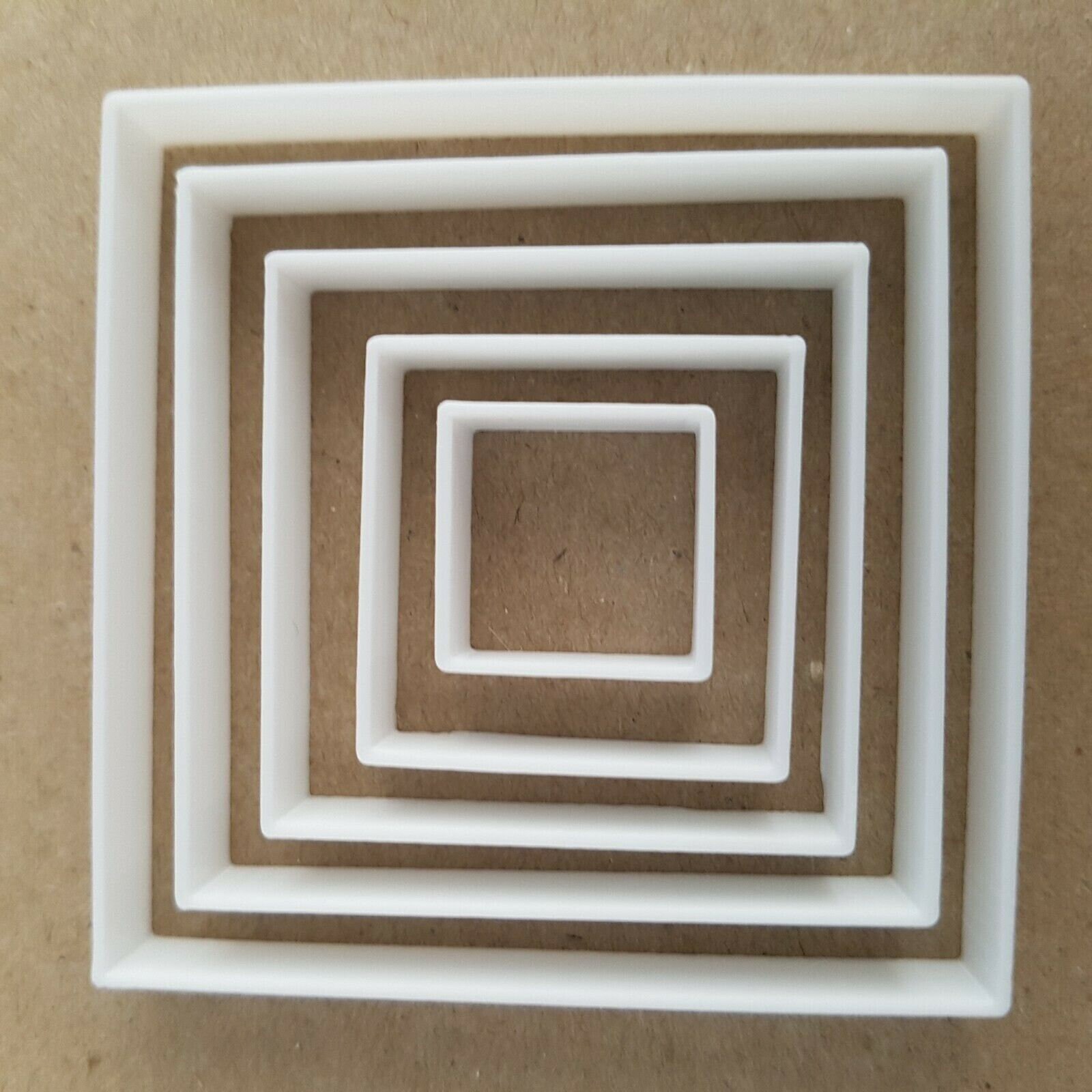 Square Shape Mini Fondant Cutter Small Sugarcraft Icing Basic Pastry ...