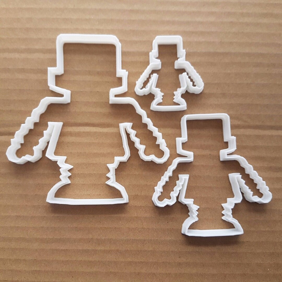 Robot Android Machine Shape Cookie Cutter Dough Biscuit Pastry Fondant ...