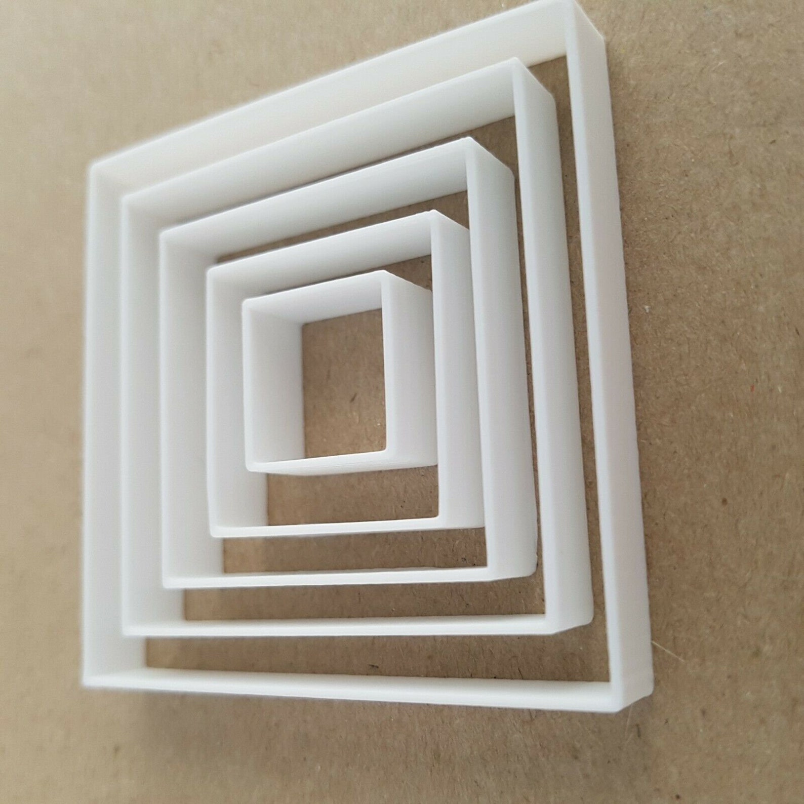 Square Shape Mini Fondant Cutter Small Sugarcraft Icing Basic Pastry ...