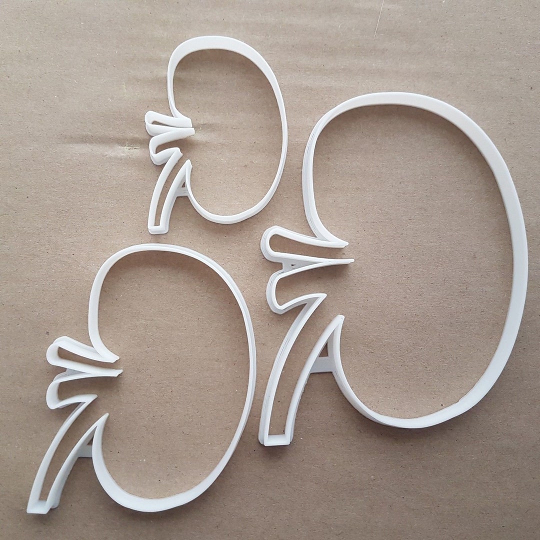 Kidney Organ Human Body Shape Cookie Cutter Dough Biscuit Pastry ...