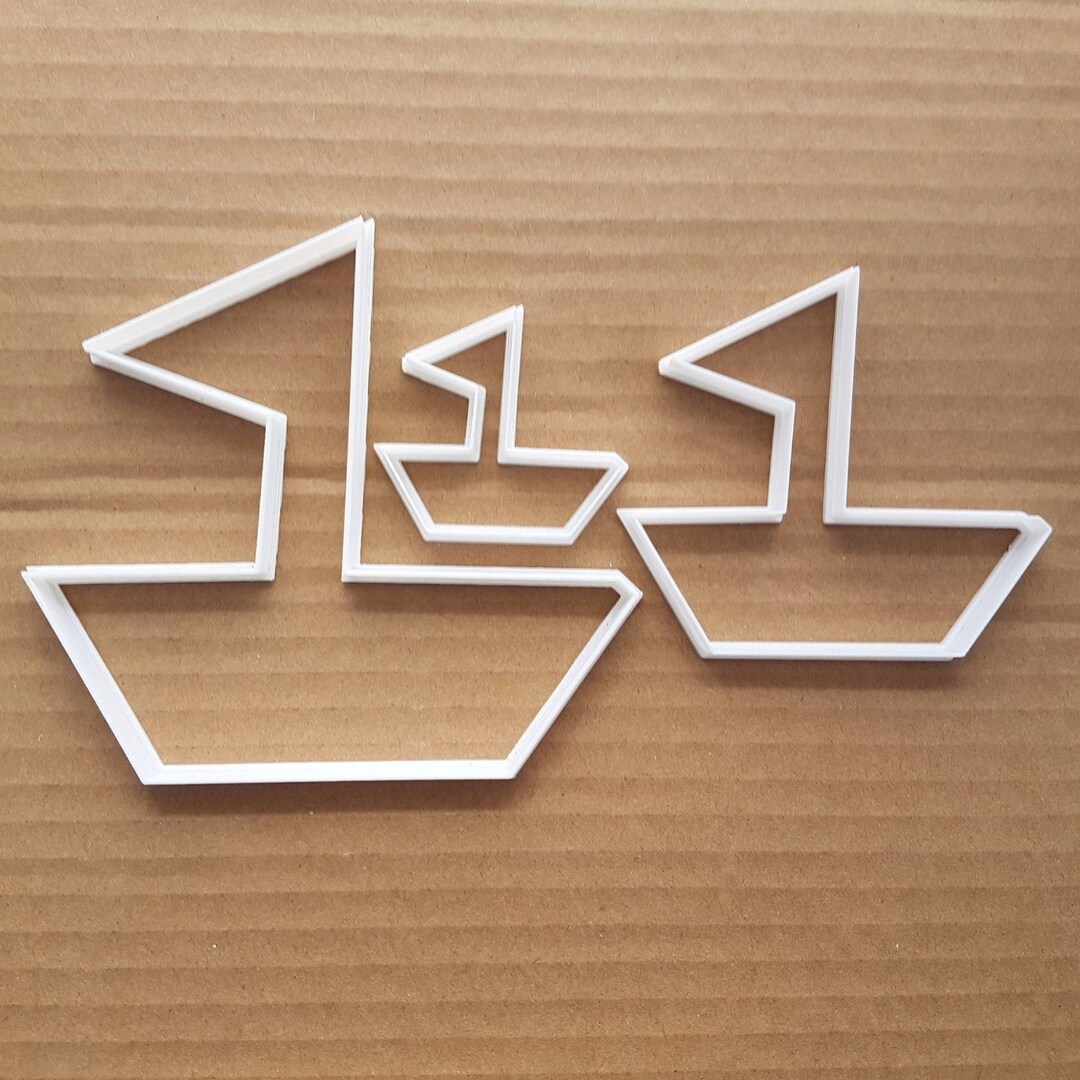 Boat Row Sail Rigger Shape Cookie Cutter Dough Biscuit Pastry Fondant ...