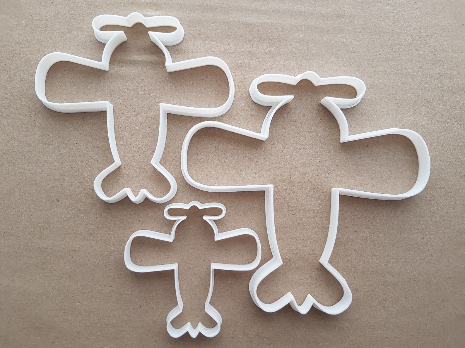 Plane Flight Aero Vintage Shape Cookie Cutter Dough Biscuit Pastry ...