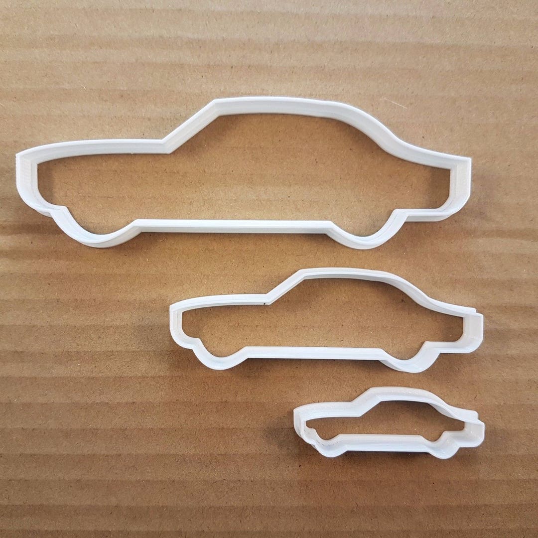 Classic Car Shape Cookie Cutter Dough Biscuit Pastry Fondant Sharp Auto ...