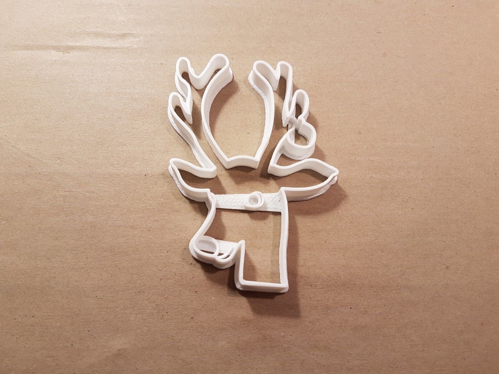 Rudolf Reindeer Bauble Christmas Shape Cookie Cutter Dough Biscuit ...