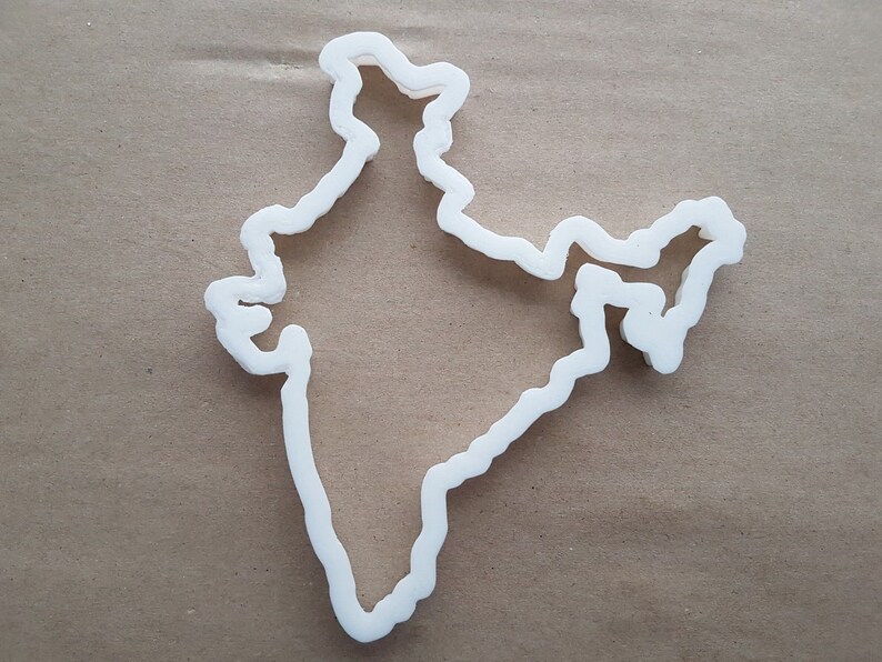 India Map Country Indian Shape Cookie Cutter Dough Biscuit - Etsy