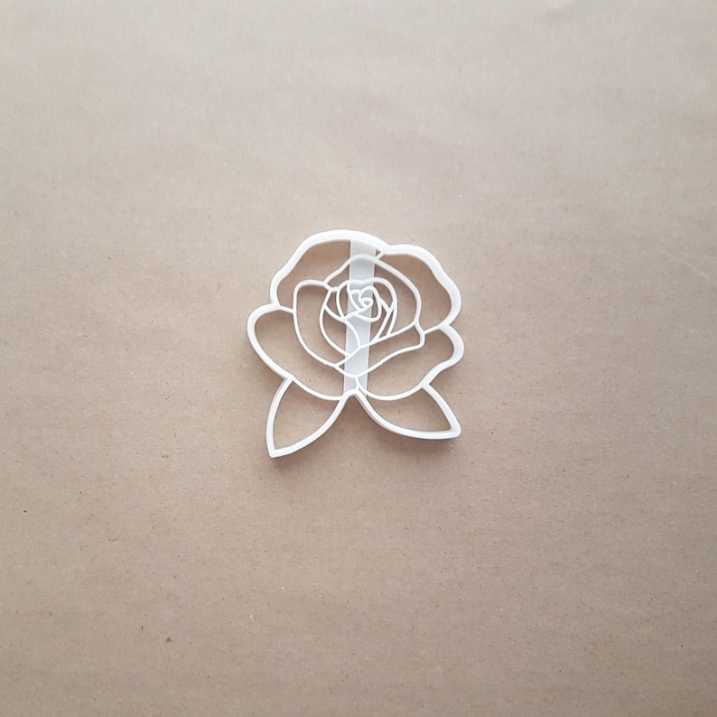 Rose Flower Garden Leaf Shape Cookie Cutter Dough Biscuit Pastry ...