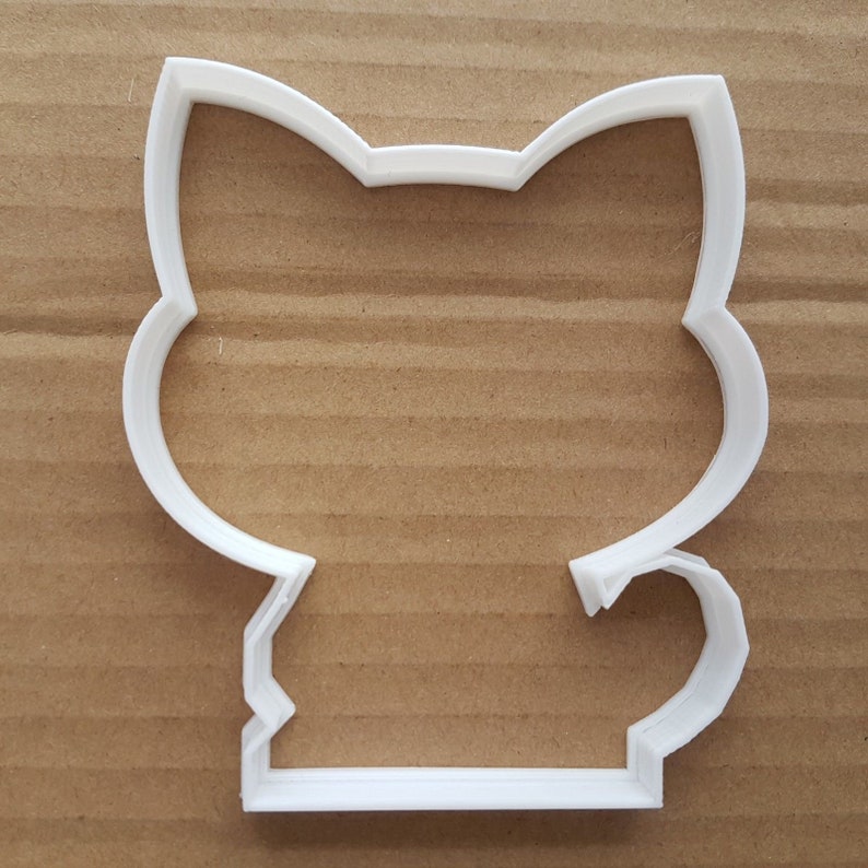 Cat Cookie Cutter Kitten Kitty Shape Pastry Dough Biscuit | Etsy