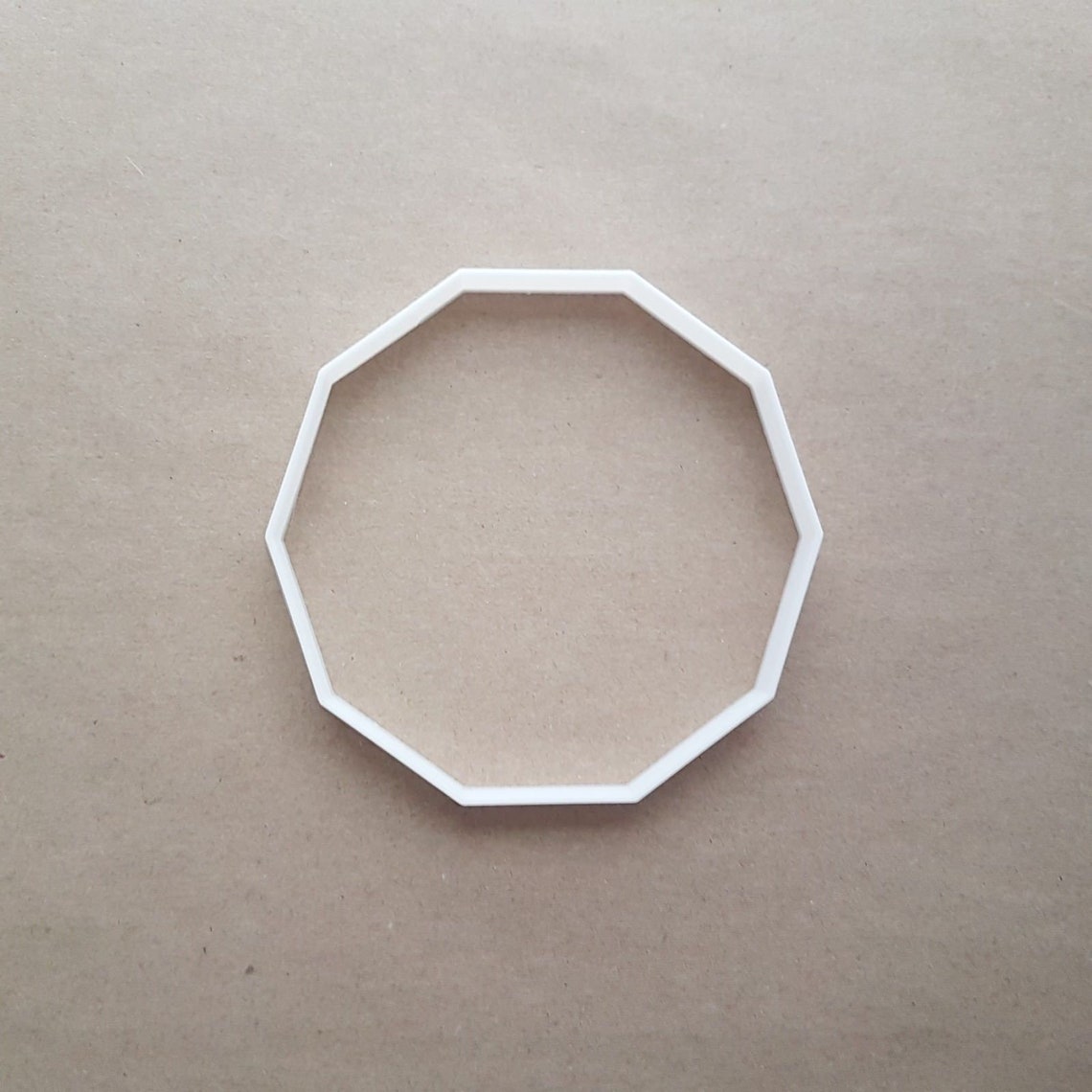 Decagon Ten Side Polygon Shape Cookie Cutter Dough Biscuit | Etsy