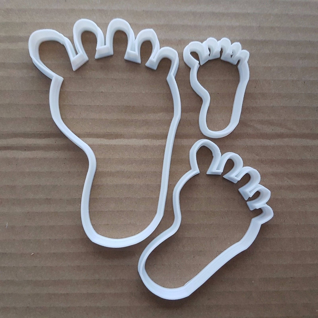Foot Toes Feet Limb Body Shape Cookie Cutter Dough Biscuit Pastry ...