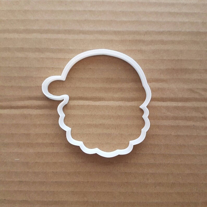 Santa Christmas Hat Beard Shape Cookie Cutter Dough Biscuit Pastry ...